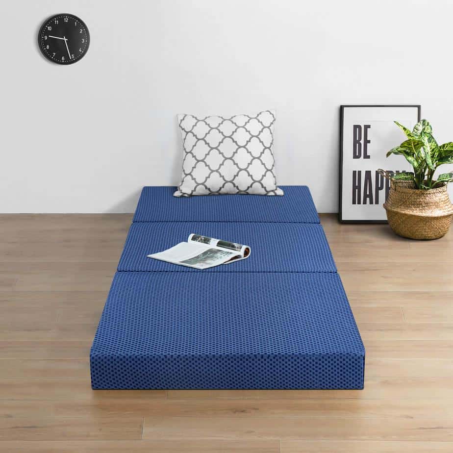 Olee Sleep Tri-Folding Memory Foam Mattress Review – Foam Globes